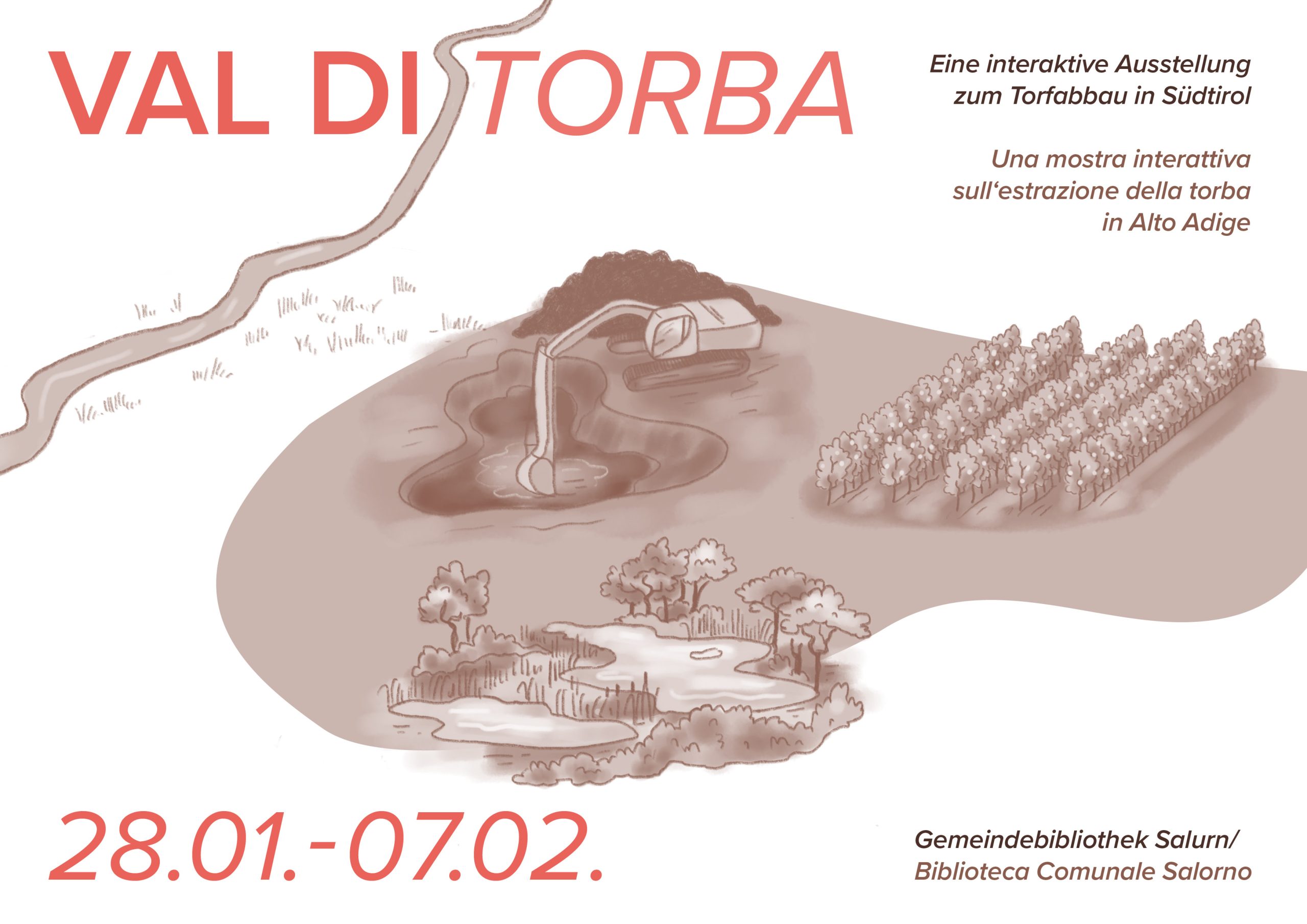 28.1.-7.2. Exhibition: VAL DI TORBA - peat extraction in Salurn